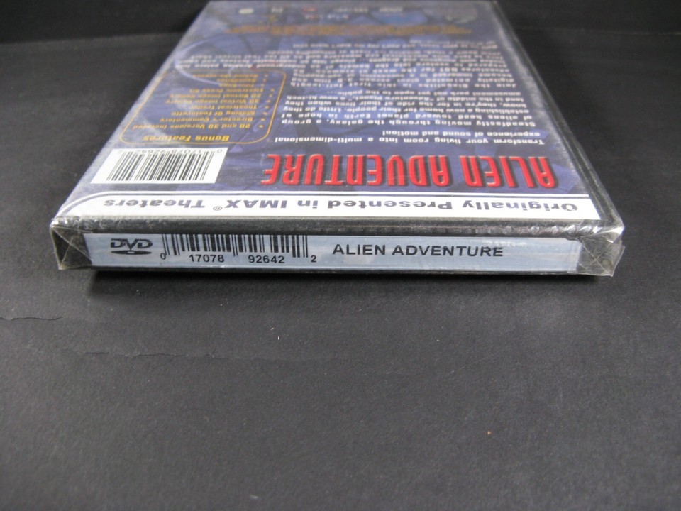 ALIEN ADVENTURE: 2D & 3D VERSIONS OF ORIGINAL IMAX FILM! (2001 DVD) New ...
