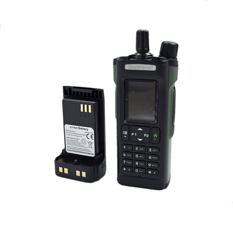 BAOFENG DM-32 DMR Walkie Talkie Digital Simulation GPS Air Band FM ...