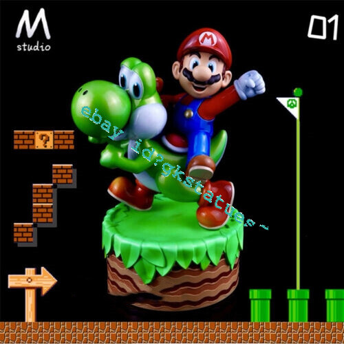 M Studio Mario Resin Statue Pre-order H22cm Collection | eBay