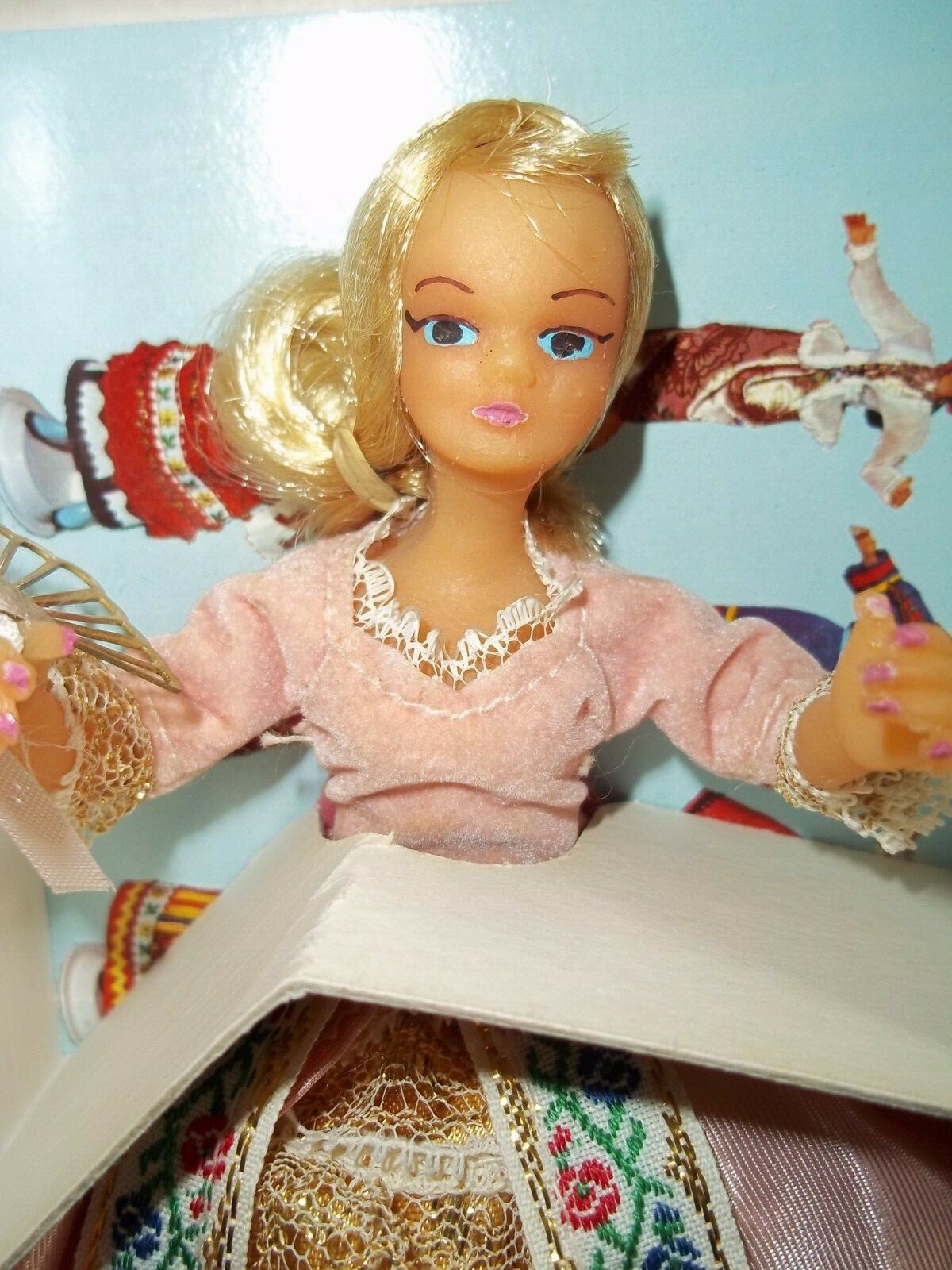 Vintage Flagg Doll Martha Washington in Original Box 8" Tall RARE | eBay