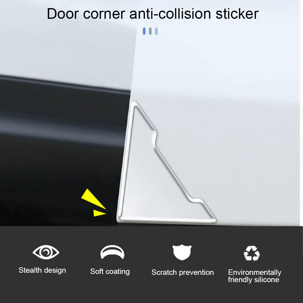 Dustproof Edge Guard Non Slip Anti Scratch Car Door Protector Universal ...