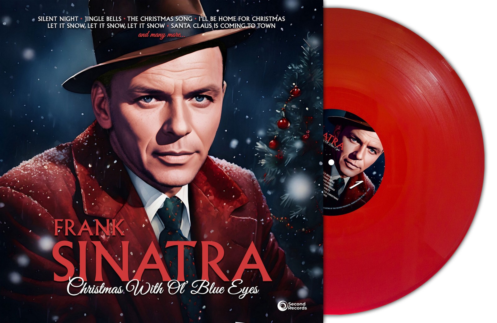Frank Sinatra Christmas With Ol' Blue Eyes (Vinyl) | eBay