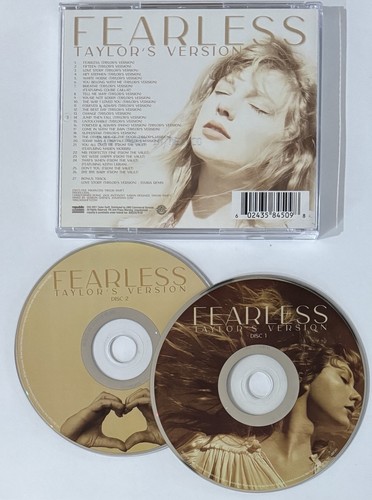 SIGNED TAYLOR SWIFT Fearless TV CD Framed Autographed Book Booklet PSA ...