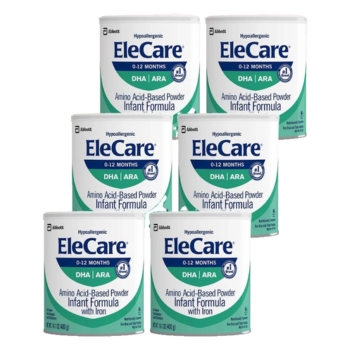 Elecare Infant with DHA/ARA 14.1oz X 6 cans - exp 02/26 - FAST SHIPPING ...