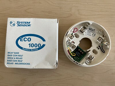 Honeywell System Sensor Relay Base Latching 12V ECO1000BREL12L ECO 1000 ...