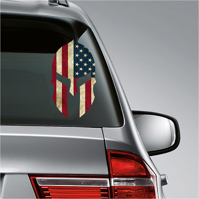 INFIDEL - USA ole glory militia skull Window Decal / Sticker - Molon ...