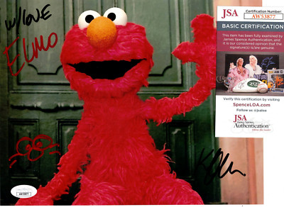 Kevin Clash Signed 8x10 Photo Autographed, Voice of Elmo, Sesame Street ...