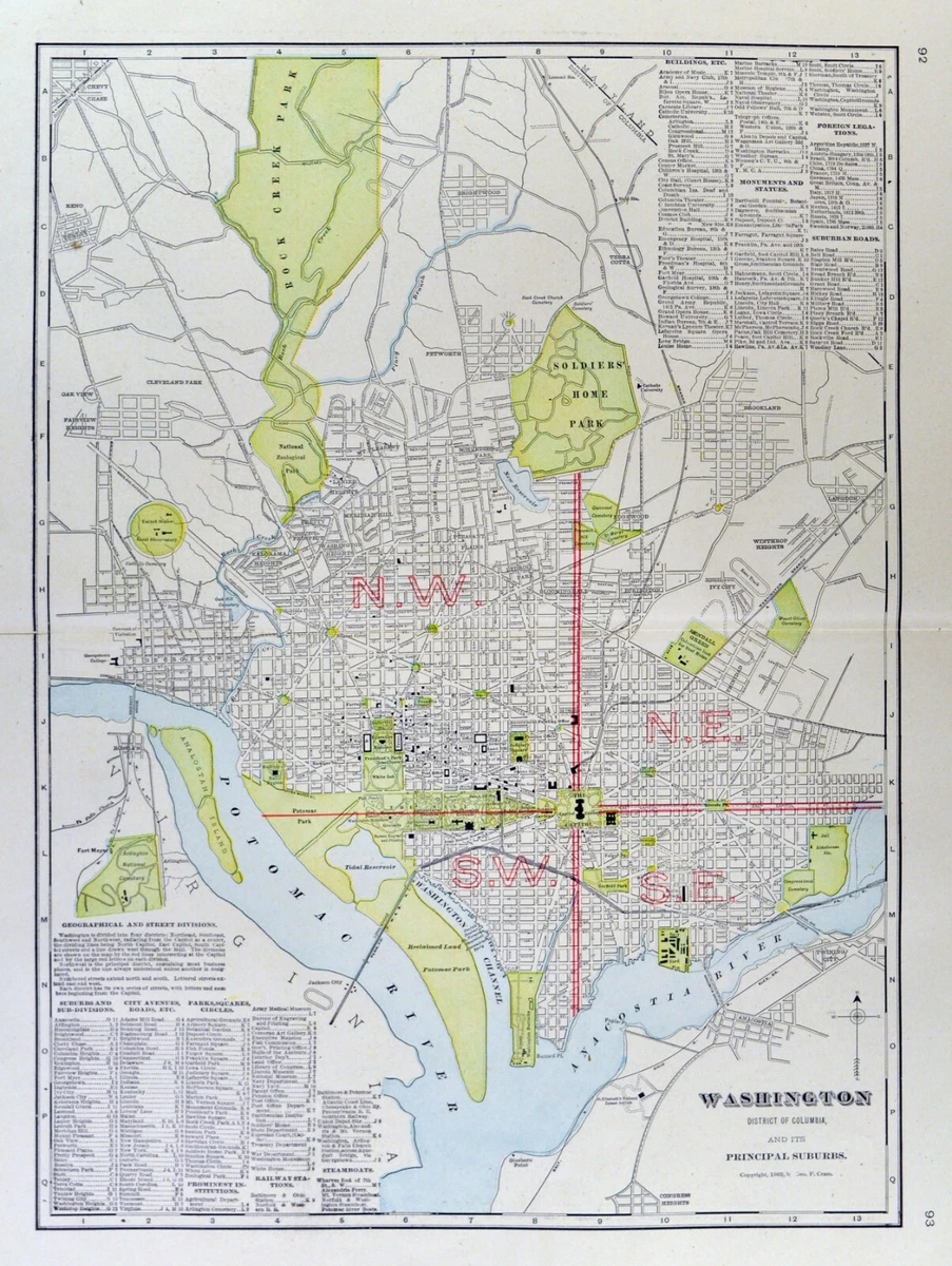 Smithsonian Map Of Buildings