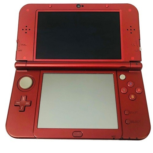 NEW Nintendo 3DS LL XL console only color Metallic Red Used Tested NTSC ...