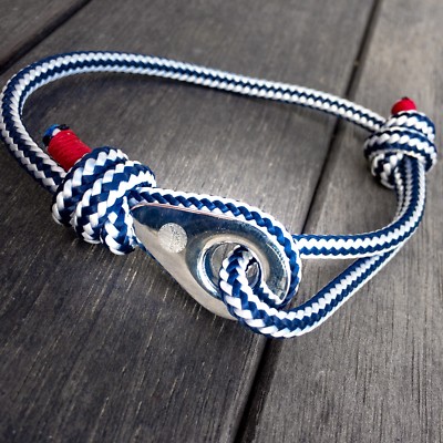 Sailing Block Nautical Rope bracelet. Cunningham : Gifts for sailors | eBay