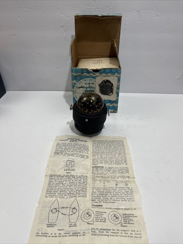 Vintage Airguide Nautical Boat Compass Model 88 NEVER USED | eBay