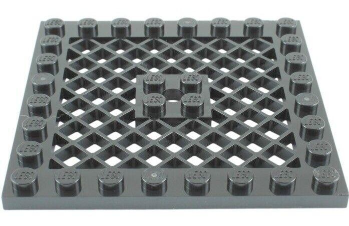 LEGO Parts 4151 (1pc) Plate Modified 8x8 w Grille with hole Choose ...