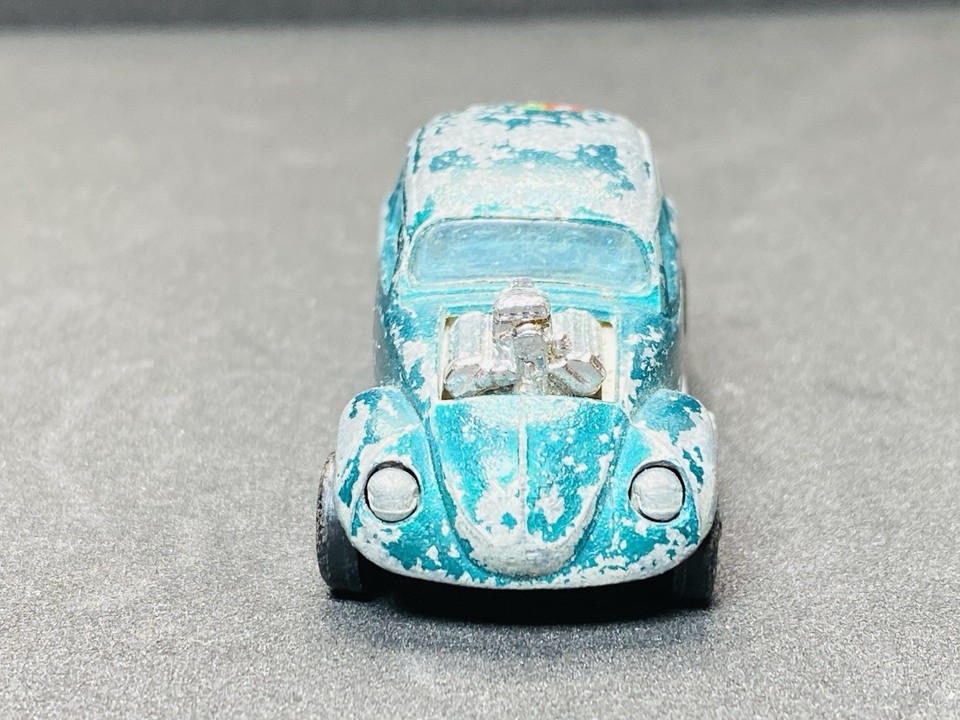 Hot Wheels Redline Aqua No Sun Roof NSR Custom Volkswagen VW Bug Mattel ...