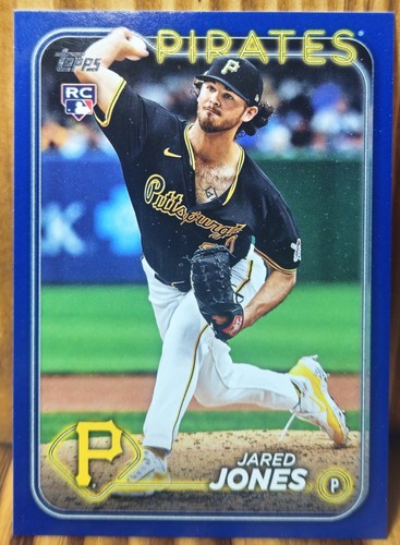 2024 Topps Update - Jared Jones Card US49 Blue Border Rookie | eBay