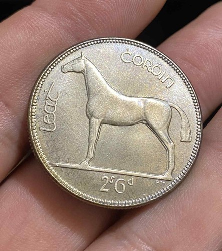 Ireland, 1933 AR Halfcrown, Choice uncirculated And Fully Lustrous ...