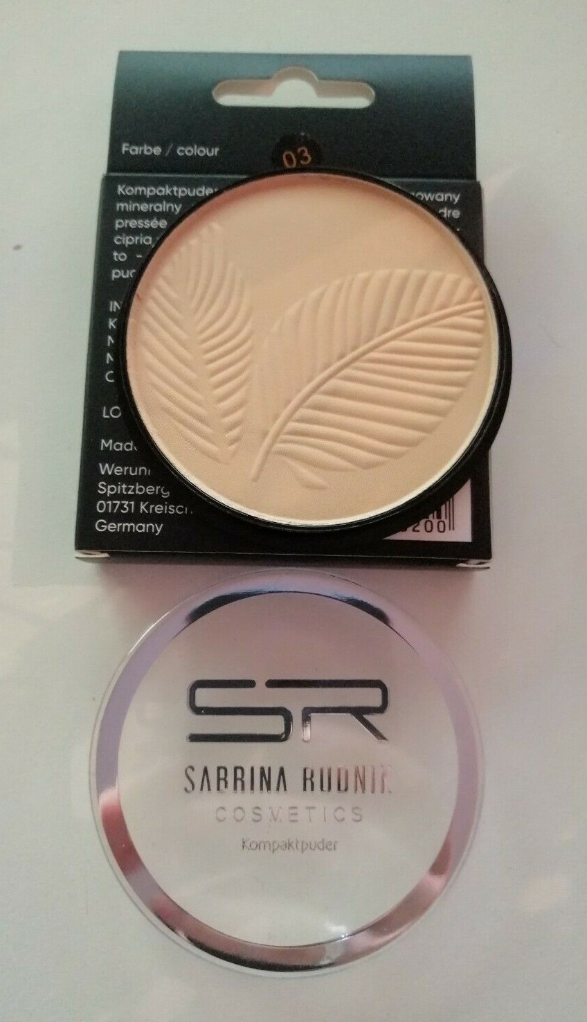Sabrina Rudnik Cosmetics Kompaktpuder Pressed Powder - Farbe wählbar ...
