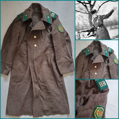 Russian Army coat overcoat uniform size 48/3 KGB Border Guards | eBay