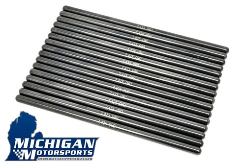 Michigan Motorsports 7.475" Chromoly Pushrods 5/16" LS 4.8 5.3 6.0 6.2 ...