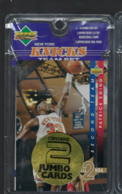 1993-94 Upper Deck NEW YORK KNICKS Team Set PATRICK EWING SEALED PLUS ...
