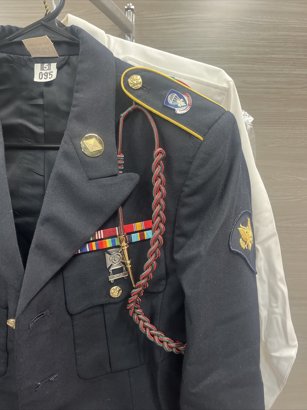 Army Service Uniform Enlisted Men's Coat Size 37L CLA ASU Dress Blues ...