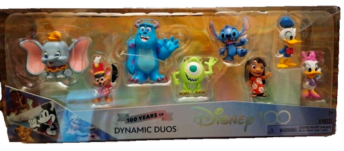 New DISNEY 100 Years DYNAMIC DUO Limited Edition 8 Pc Set DUMBO SULLY ...