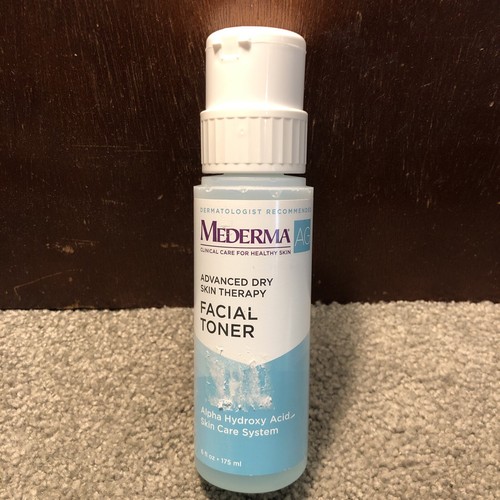 Mederma AG Facial TONER Advanced Dry Skin Therapy 6oz, Alpha Hydroxy ...