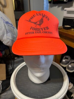 Unisex Yupoong Hat One Size Orange Pheasants Forever | eBay UK