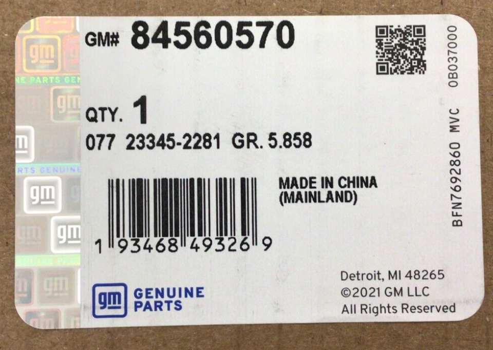 2021-2024 Chevrolet Silverado 2500 3500 Suburban Wheel Cover Hub Cap ...