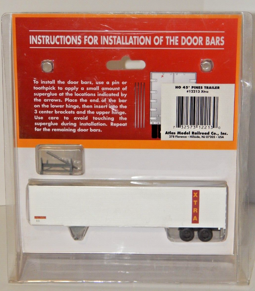 Atlas HO #12213 Xtra 45' Pines Trailer NEW #CFKZ RTR | eBay