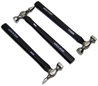 3pc set body fender Hammer cross pein bumping Pick End hammers w ...