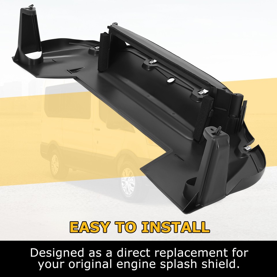 Engine Splash Shields Front #CK4Z17626A for Ford Transit-150 Transit ...