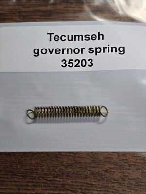New OEM Genuine Tecumseh governor extension spring part number 35203 | eBay
