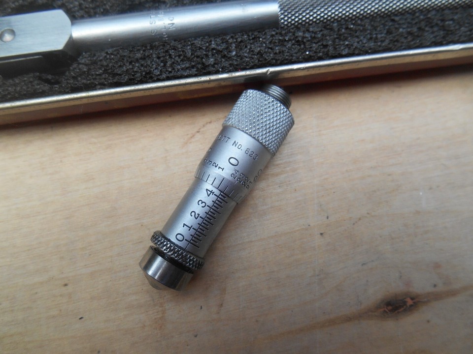 Starrett No. 823 tubular inside micrometer set - 1 1/2" to 12" - Made ...