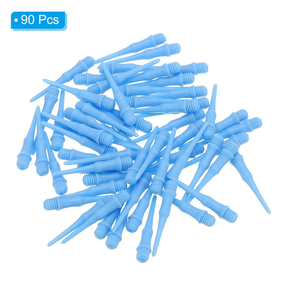 90Pcs 2BA Thread Plastic Soft Dart Tips Replacement Dart Accessories ...