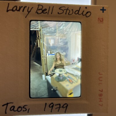 Larry Bell “studio, Taos 1979” American Art Original 35mm Slide | eBay