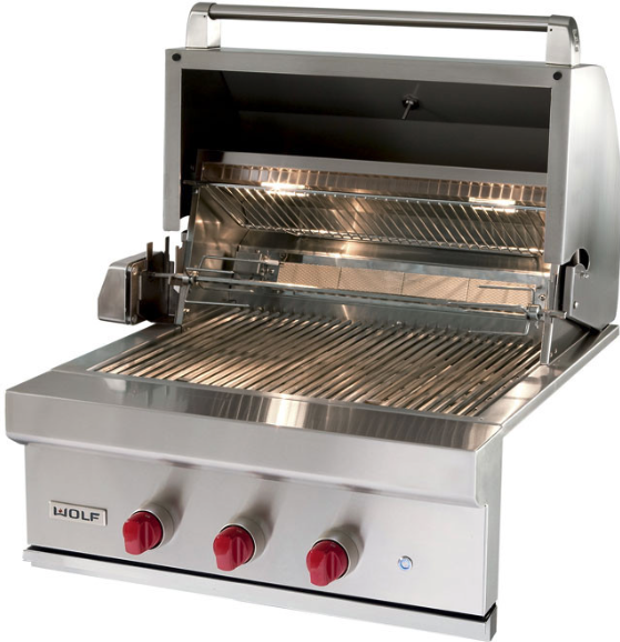 Wolf OG30 30 Inch Built-in Gas Grill for sale online | eBay