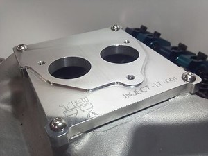 TBI to SPREADBORE INTAKE MANIFOLD ADAPTER Vortec INJECT-IT-001