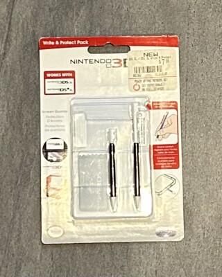 New Nintendo 3DS Write And Protect Pack, 2 Stylist with screen ...
