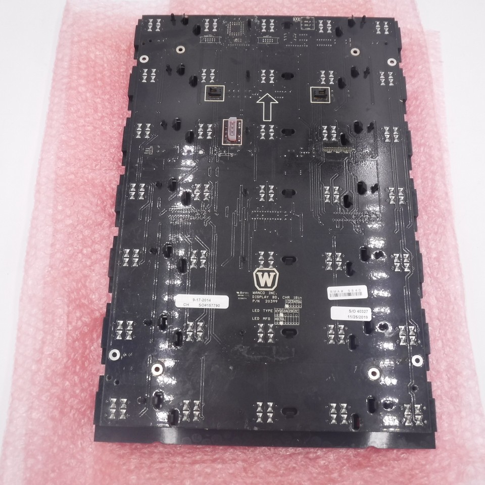 Wanco 203991 Display Control Board 18" 5x7 Array LED Panel for VMS ...