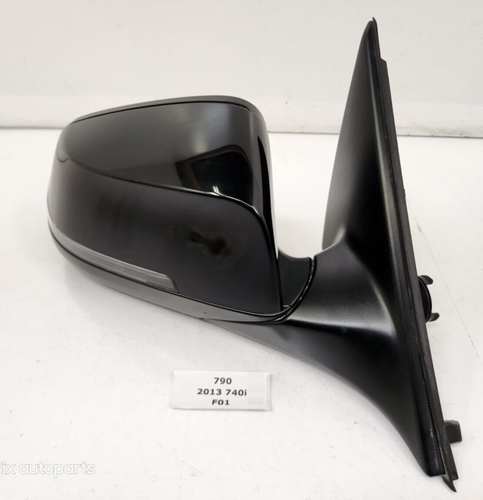 13-15 OEM BMW F01 F02 Right Passenger Side Heated Mirror Assembly Black ...