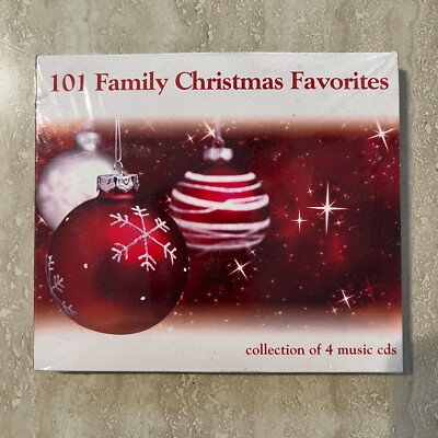 CD 101 Family Christmas Favorites Collection of 4 Music CDs 2010 Twin ...