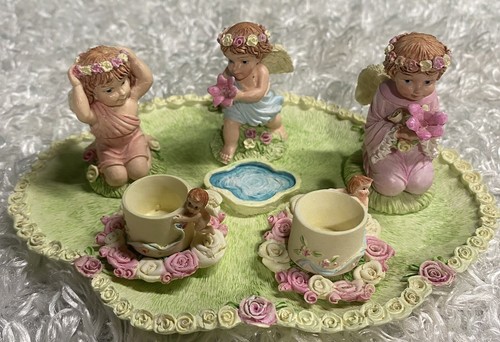Vintage 1994 Ranger International Miniature Angel Tea Party Set | eBay
