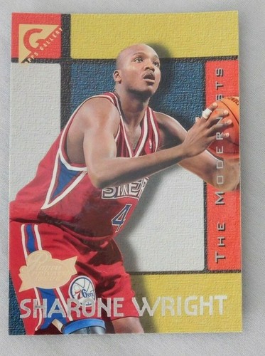1995-96 Topps Gallery Players Private Issue #23 Sharone Wright ...