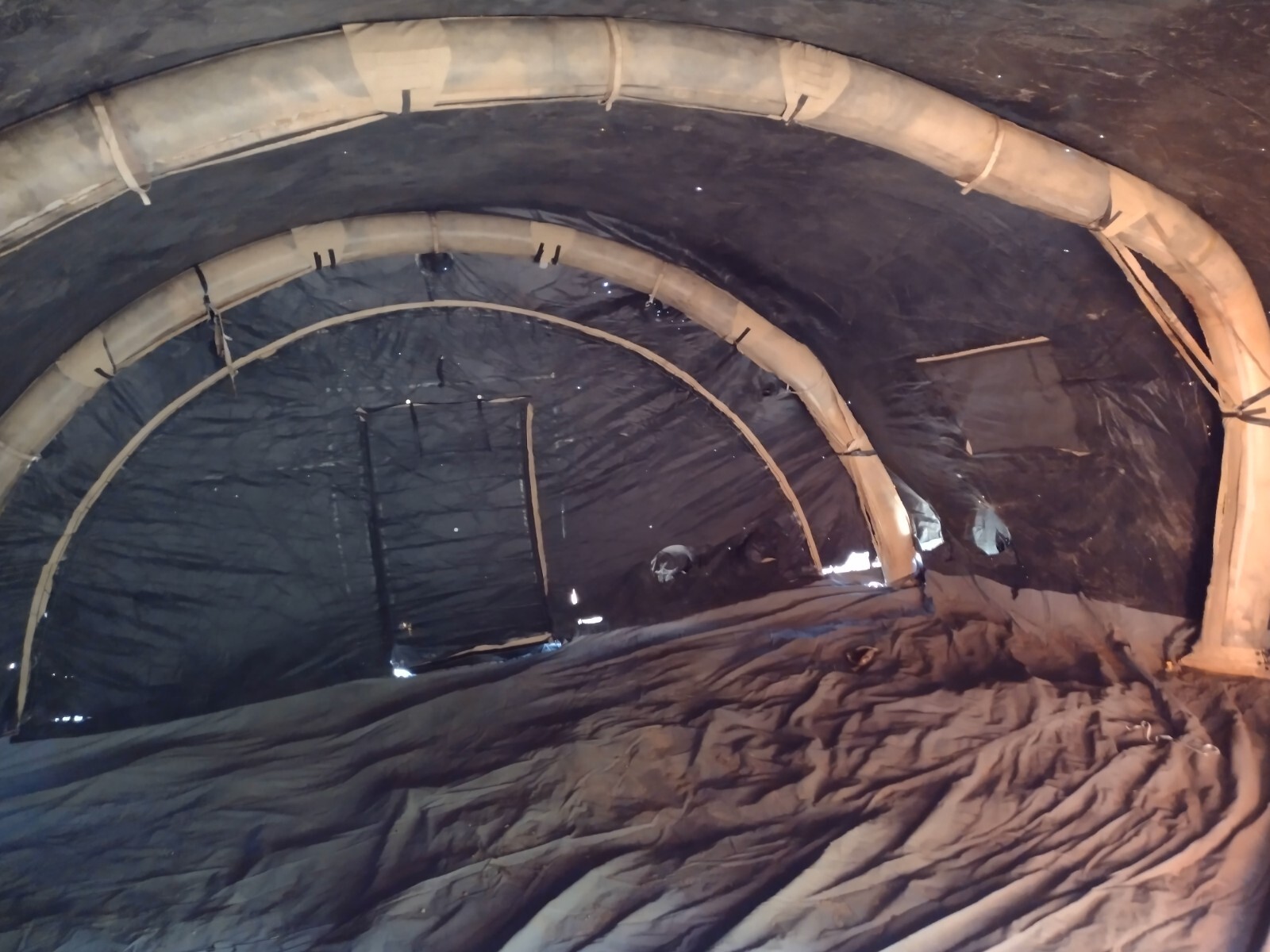 Lot of 40+ BIG US Military Tent Shelters Drash Base-X Utilis Airbeam GP ...