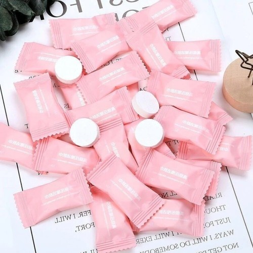 10pcs Portable Mini Compressed Towel Disposable Cloth Wipes Small Face ...
