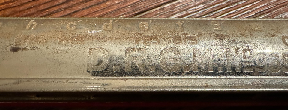 Rare Vintage Koch Chromatic Harmonica 9" Length - Labeled as "Educator ...