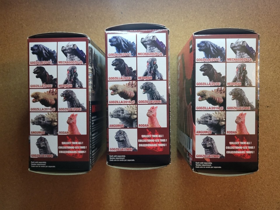 GODZILLA BANDAI 2019 ANGUIRUS HEDORAH RODAN 3.5" INCH | eBay
