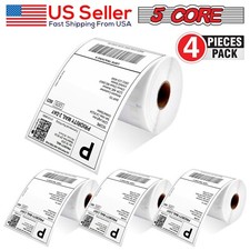 Four Rolls Thermal Labels 400 4x6 Core FedEx 156148-434 for sale online ...