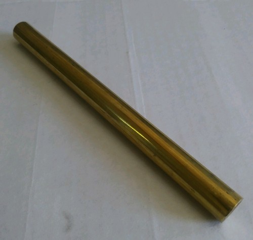 1 pc C360 brass .5" round rod stock 6" long lathe machinist new solid ...