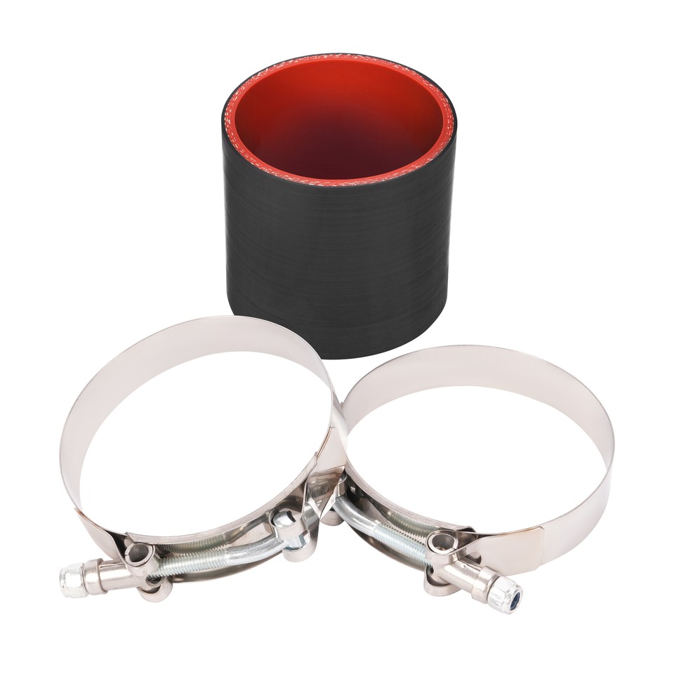 3" Inch Intercooler Straight Silicone Coupler Pipe Intake Turbo + 2 T ...